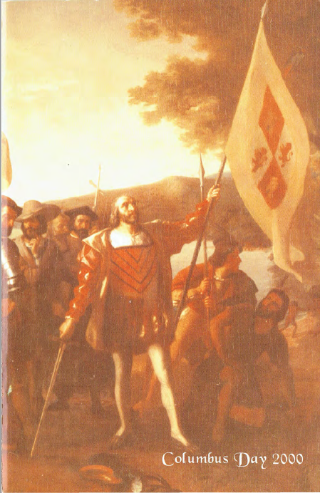 2000 Program Book – National Christopher Columbus Association