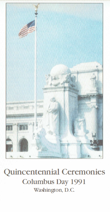 1991 Program Book – National Christopher Columbus Association