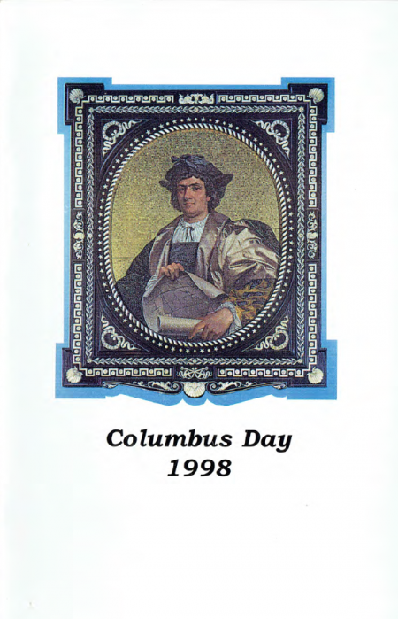 1998 Program Book – National Christopher Columbus Association